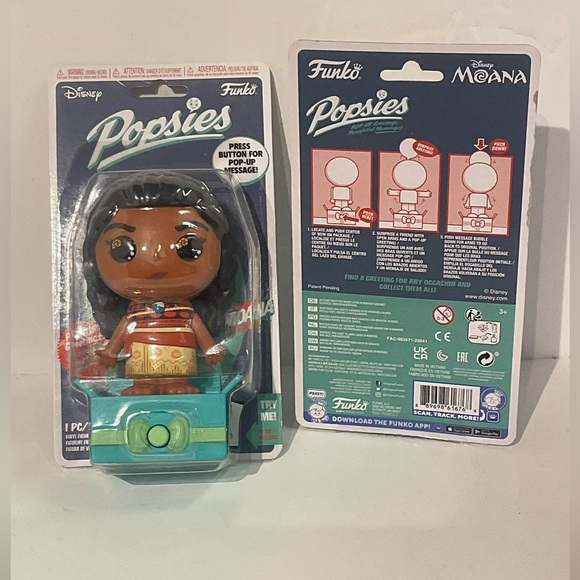 Funko | Party Supplies | Funko Popsies Disney Moana New Price Firm | Poshmark